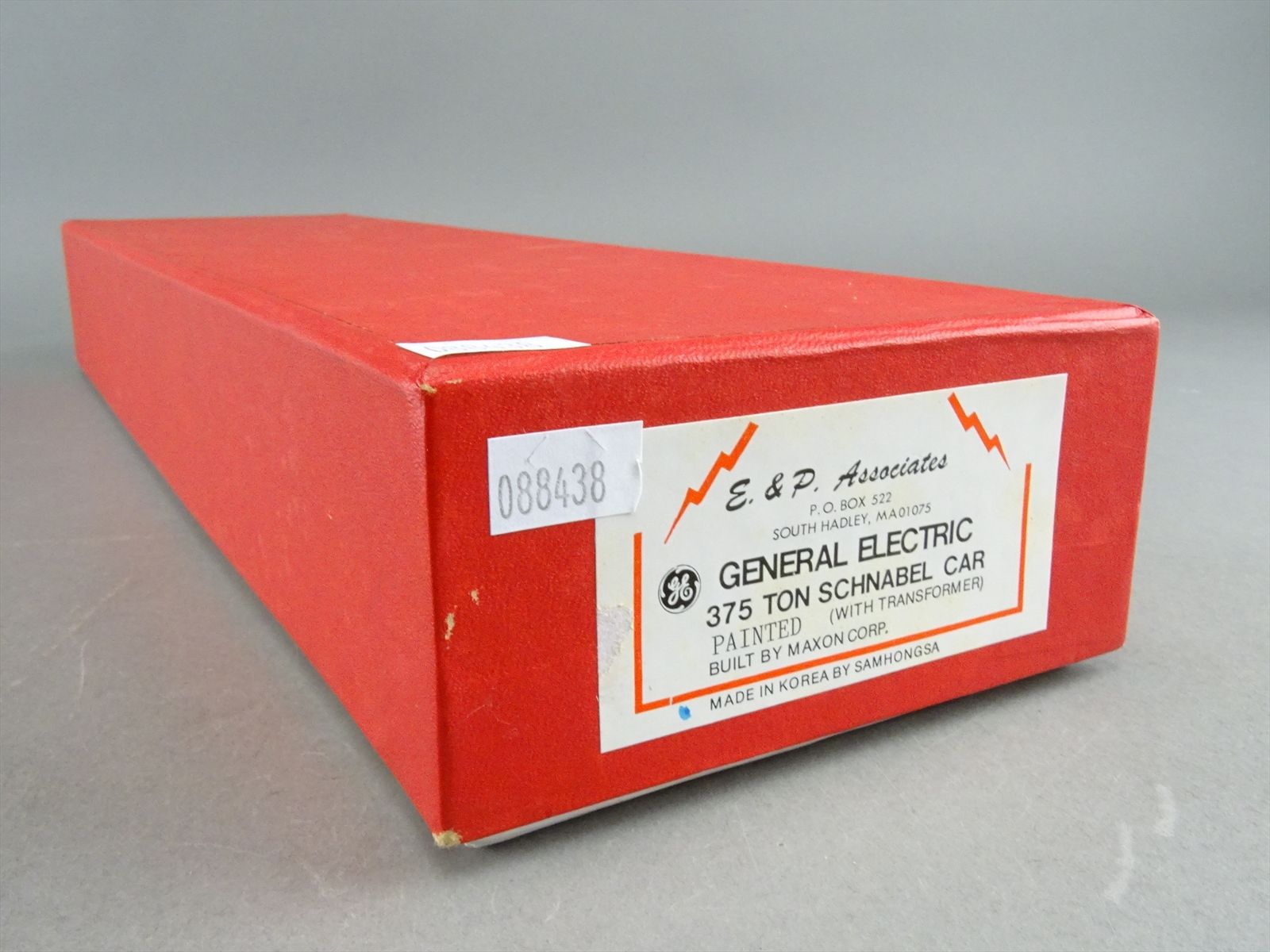 HO Brass Model - E&P GE General Electric 375 Ton Schnabel Car - F/P ...
