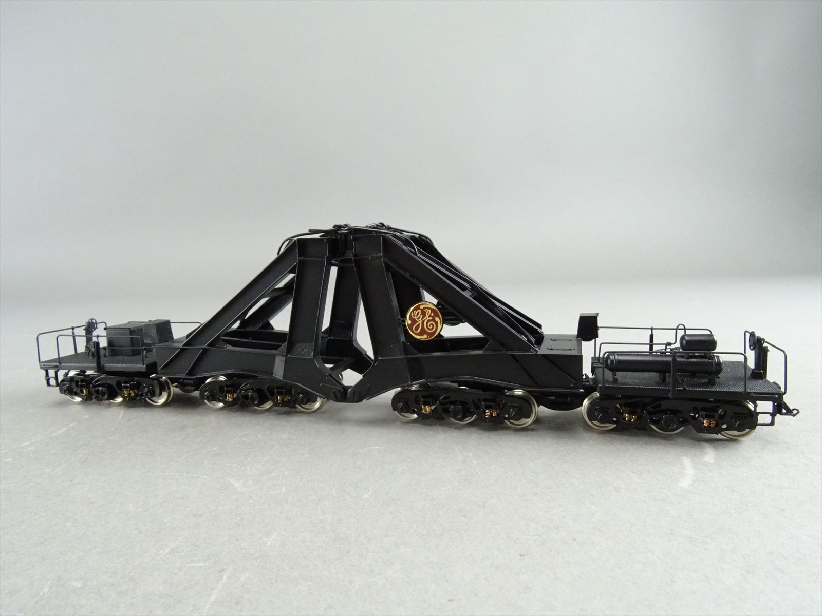 HO Brass Model - E&P GE General Electric 375 Ton Schnabel Car - F/P ...