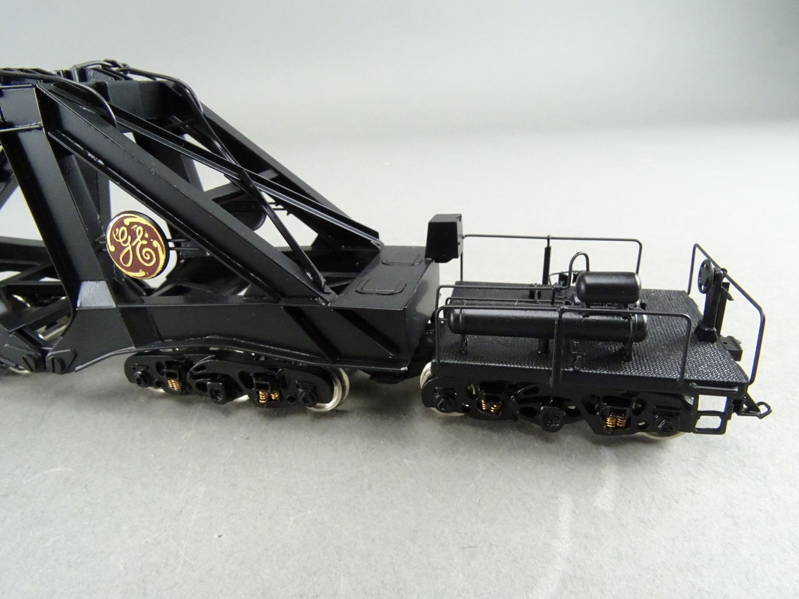 HO Brass Model - E&P GE General Electric 375 Ton Schnabel Car - F/P ...
