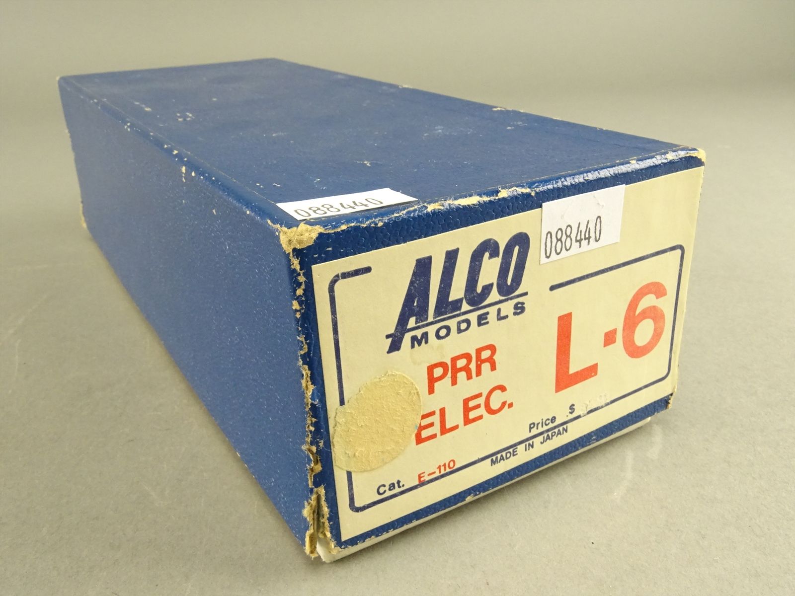 HO Brass Model - ALCO Models E-110 PRR Pennsylvania L-6 Box Cab ...