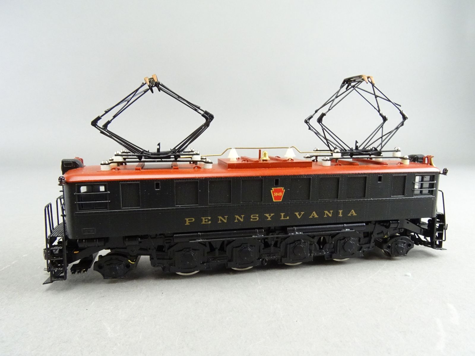 HO Brass Model - ALCO Models E-110 PRR Pennsylvania L-6 Box Cab ...