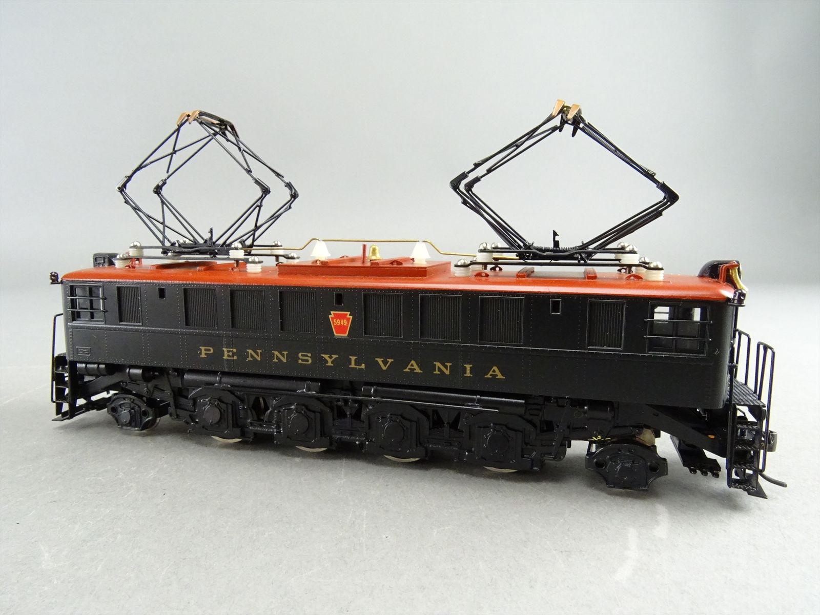 HO Brass Model - ALCO Models E-110 PRR Pennsylvania L-6 Box Cab ...