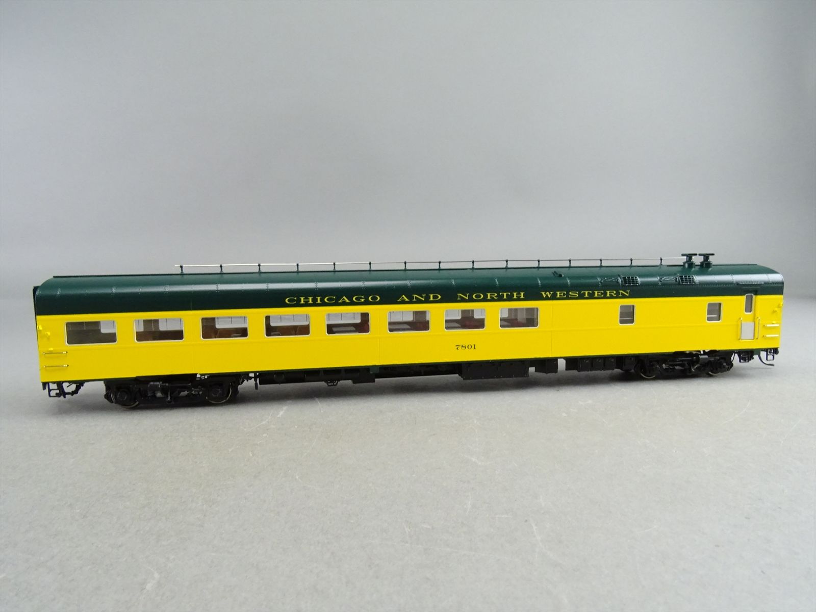 HO Brass Model - TCY 1385.6 C&NW Chicago & Northwestern LW ACF Lounge ...