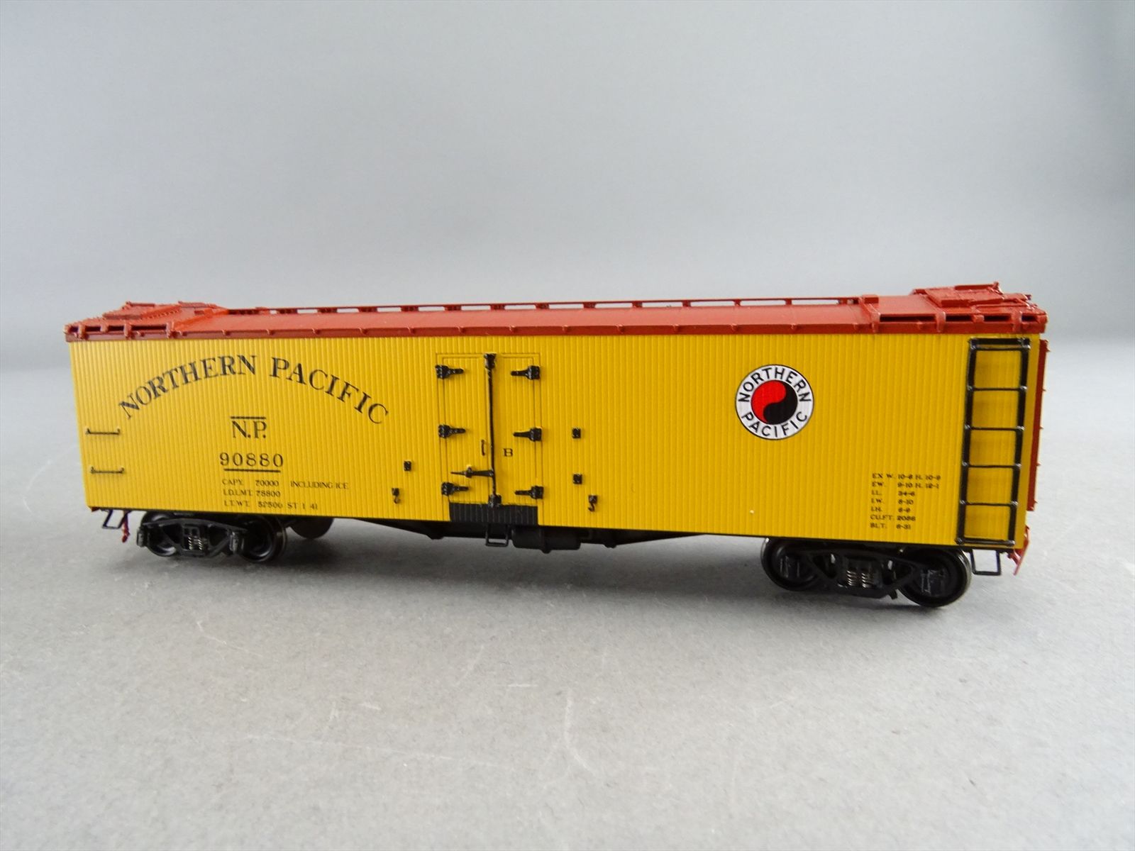 HO Brass Model - W&R NP Northern Pacific Wood Reefer Version 3 #90880 ...