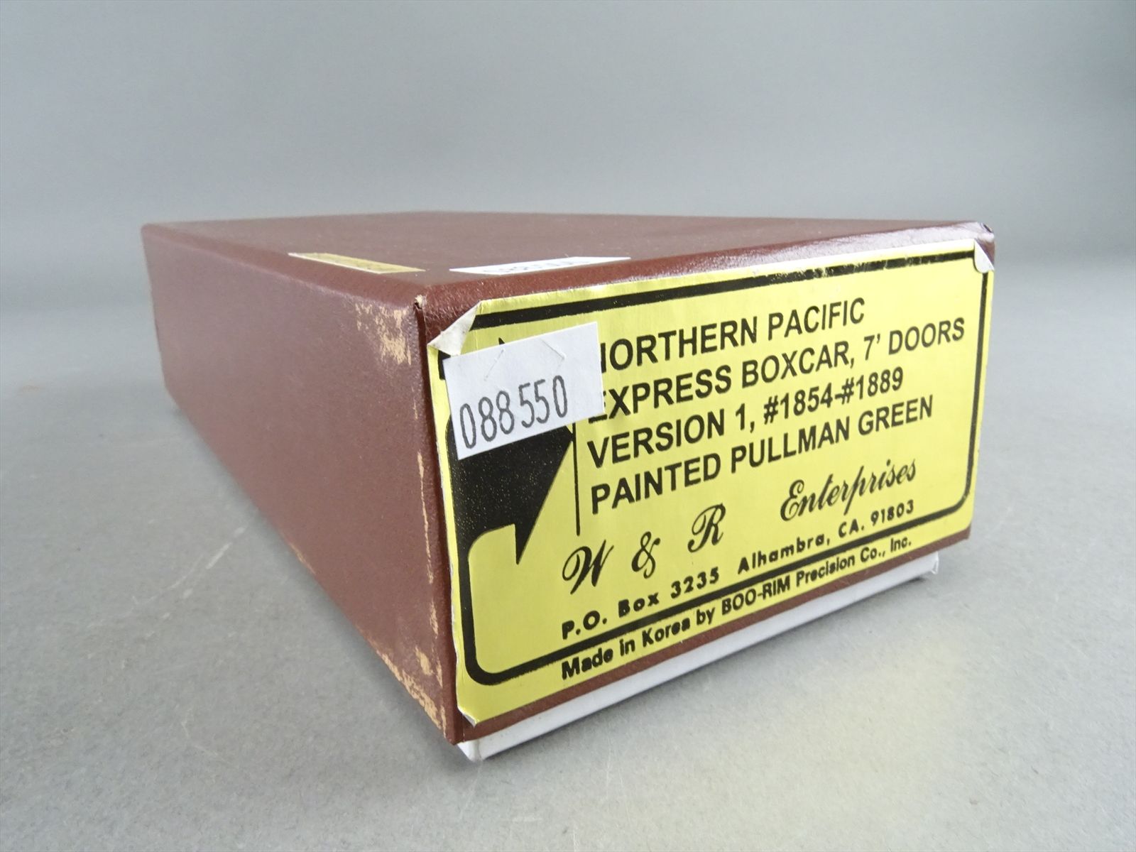 HO Brass Model - W&R NP Northern Pacific Express Boxcar 7' Doors ...