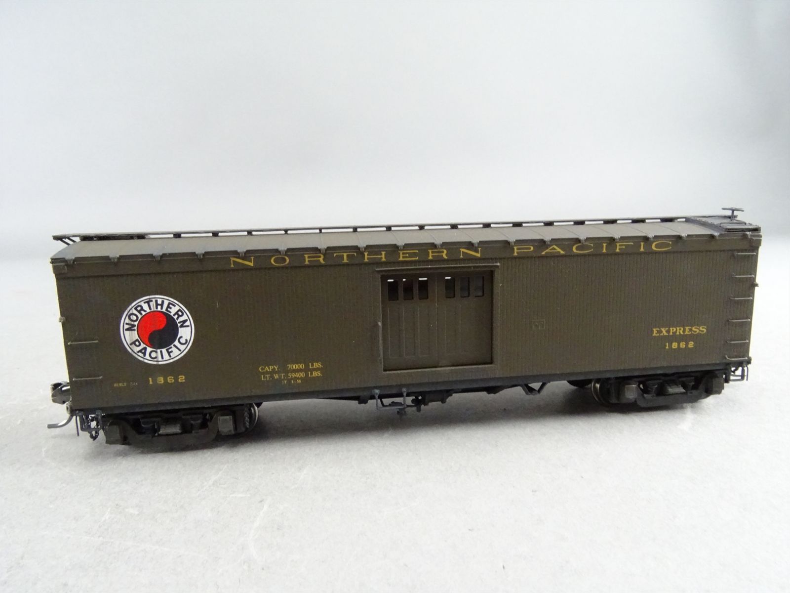 HO Brass Model - W&R NP Northern Pacific Express Boxcar 7' Doors ...