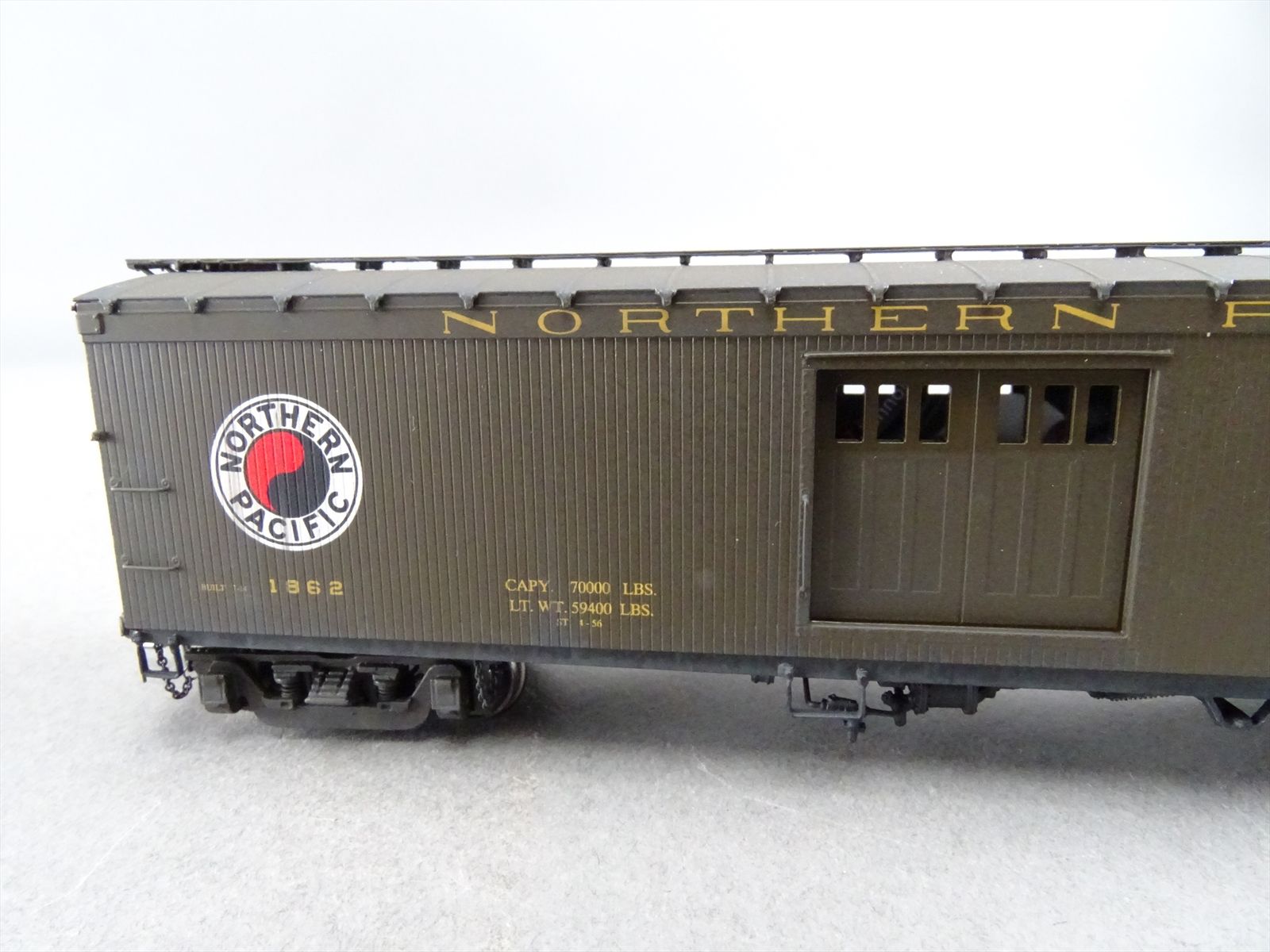 HO Brass Model - W&R NP Northern Pacific Express Boxcar 7' Doors ...