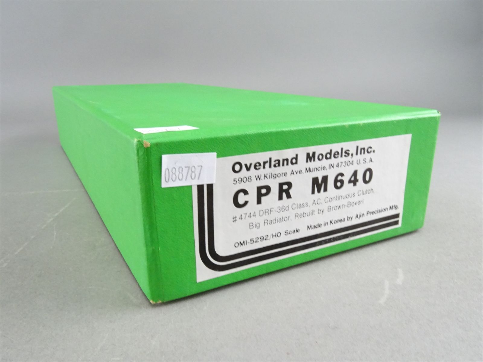 HO Brass Model - OMI 5292 CP CPR Canadian Pacific M640 #4744 - Pro ...