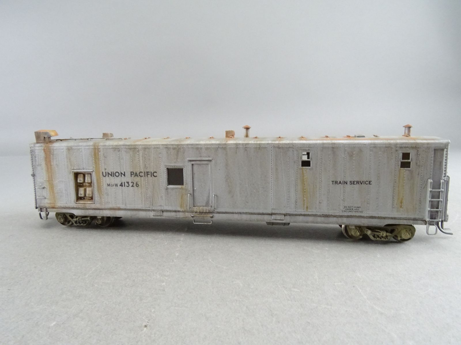 HO Brass Model - OMI 1310 UP Union Pacific MOW Tool Car #41326 - Pro ...