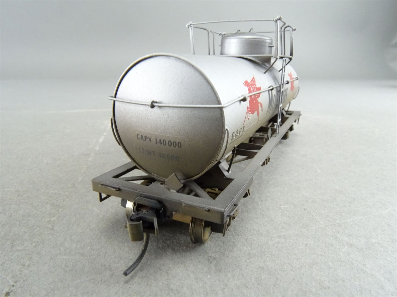 HO Brass Model - PSC 15666 10,000 Gallon Tank Car - Mobilgas SOVX ...