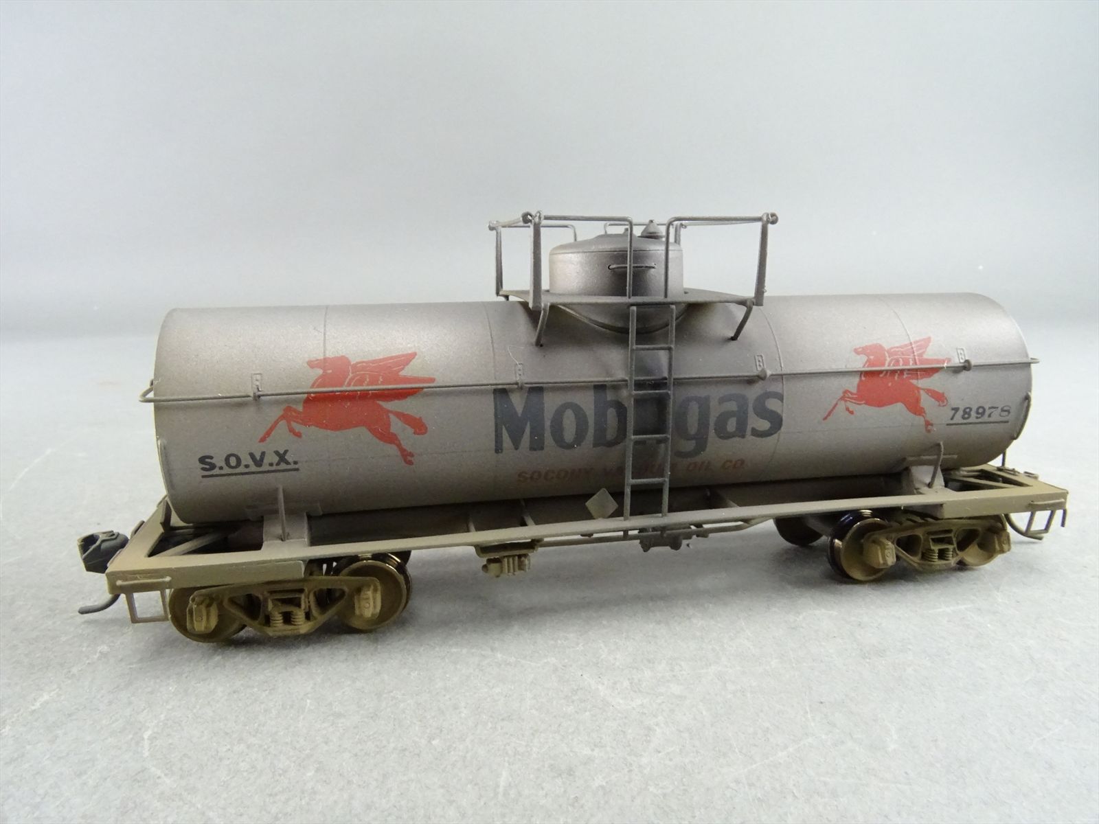 HO Brass Model - PSC 15666 10,000 Gallon Tank Car - Mobilgas SOVX ...