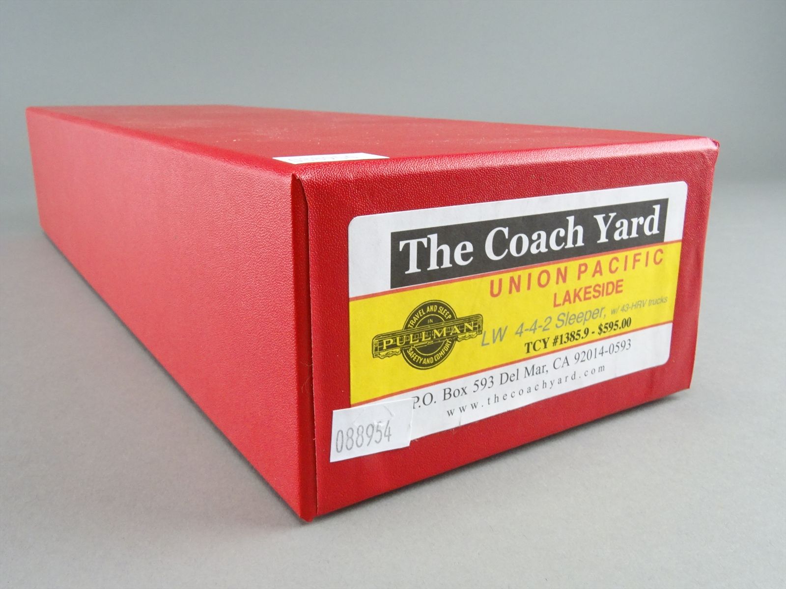 HO Brass Model - TCY 1385.9 UP Union Pacific LW Lightweight 4-4-2 ...