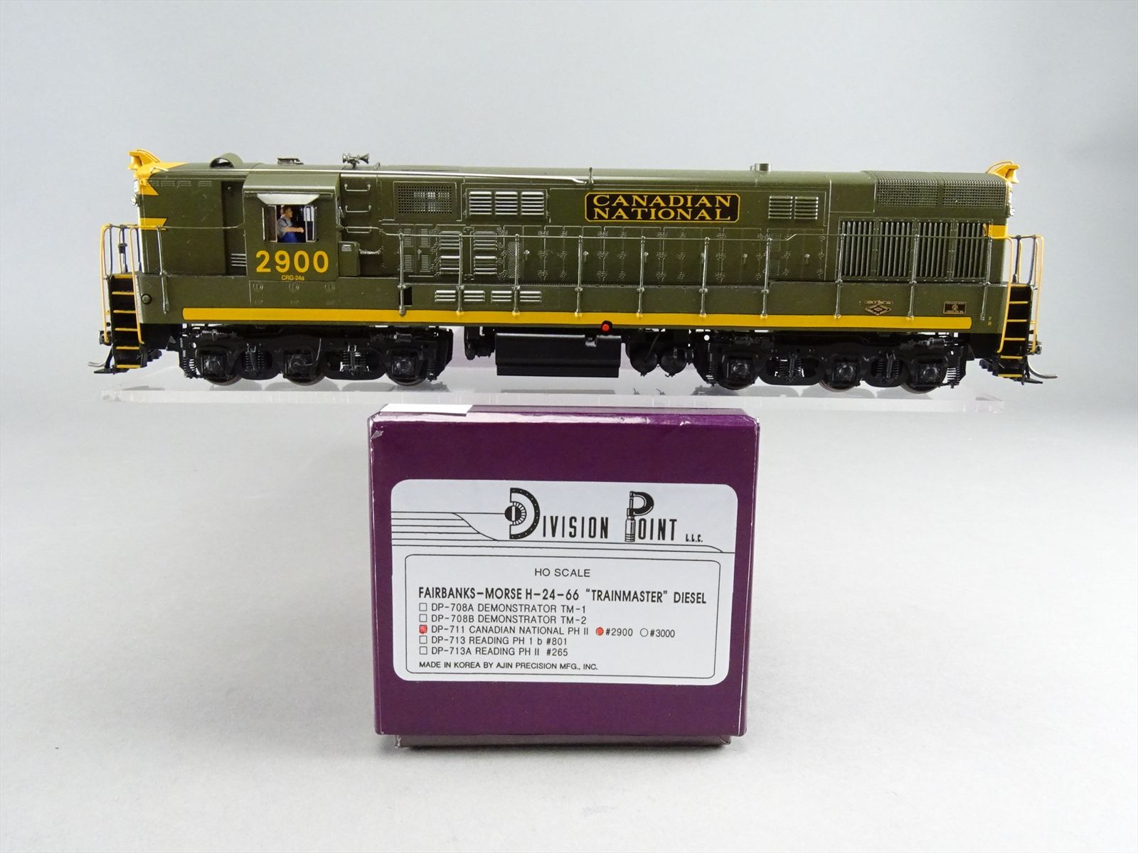 HO Brass Model - DP 711 CN Canadian National H-24-66 F-M Fairbanks ...