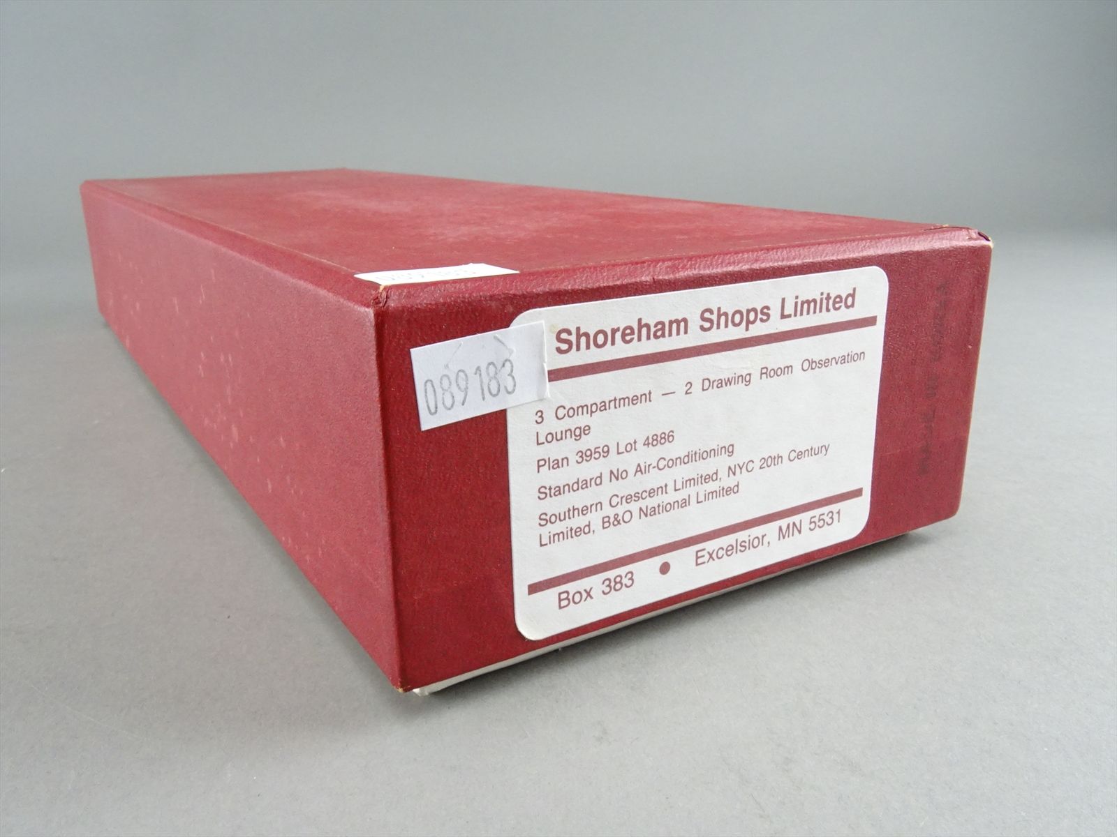 HO Brass Model - SSL SOU Southern Crescent Limited 3-2 Observation ...