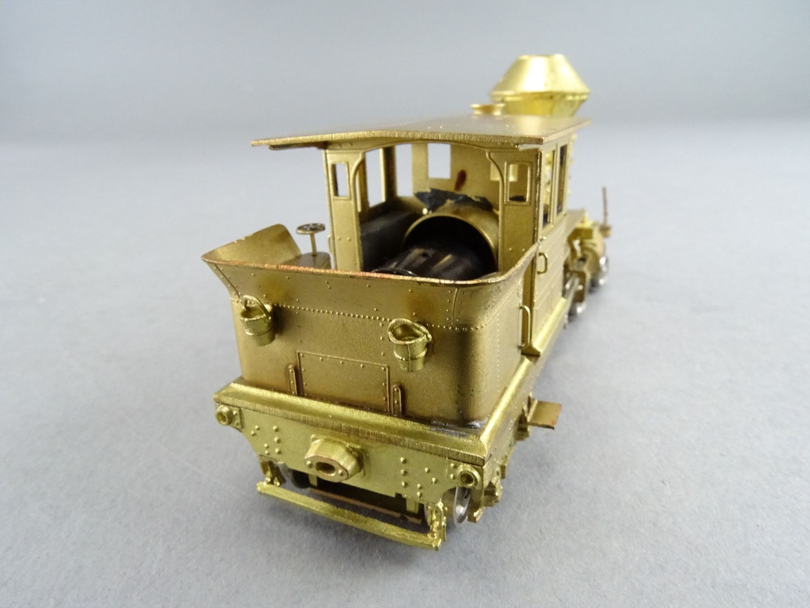 HO Brass Model Steam Locomotive - Key C.P. CP Huntington 4-2-4T - Unpainted