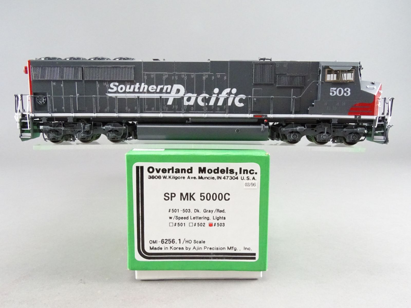 HO Brass Model - OMI 6256.1 SP Southern Pacific MK5000C Bloody Nose ...