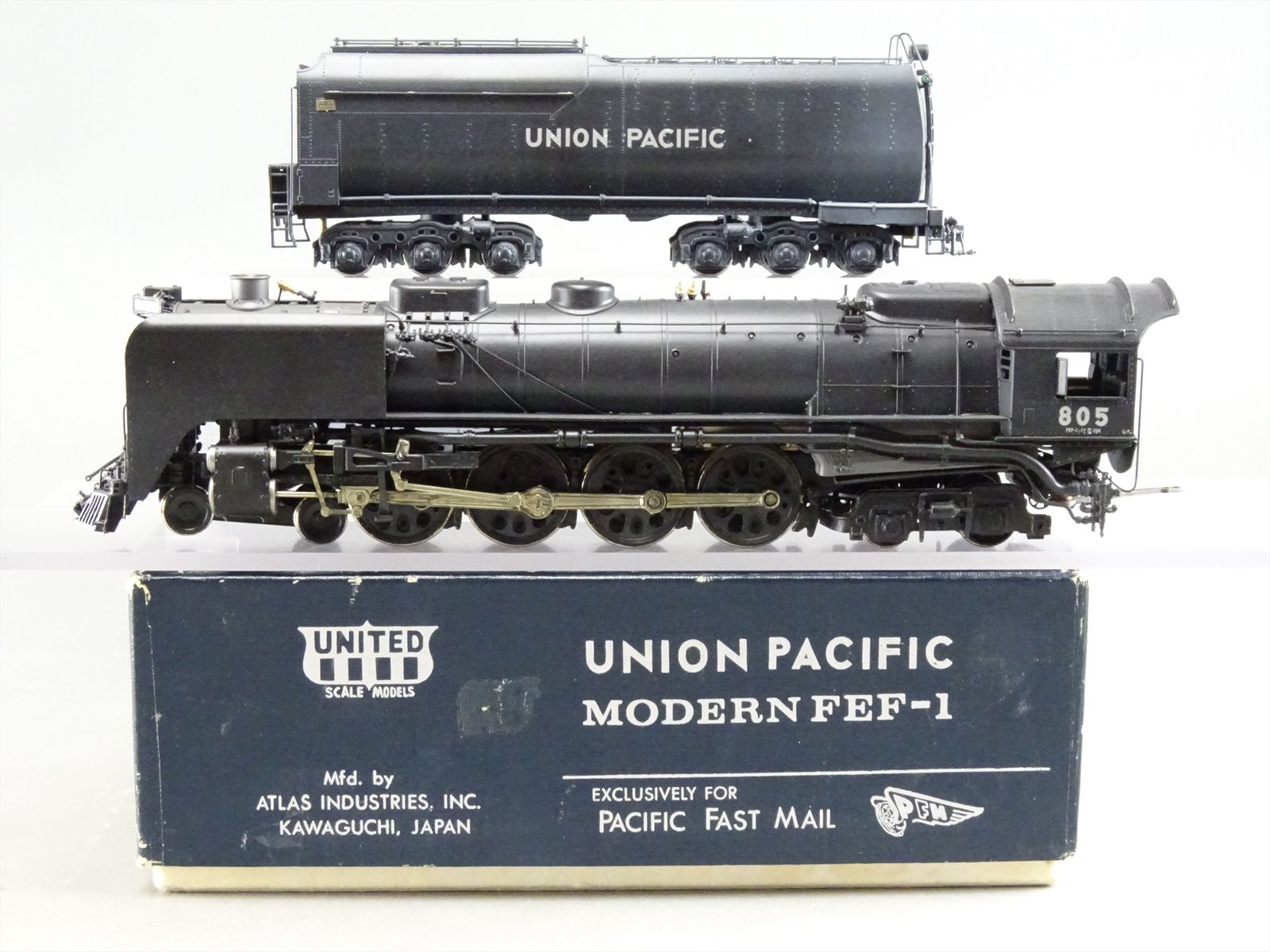 HO Brass Model - PFM UP Union Pacific FEF-1 4-8-4 #805 - Custom ...