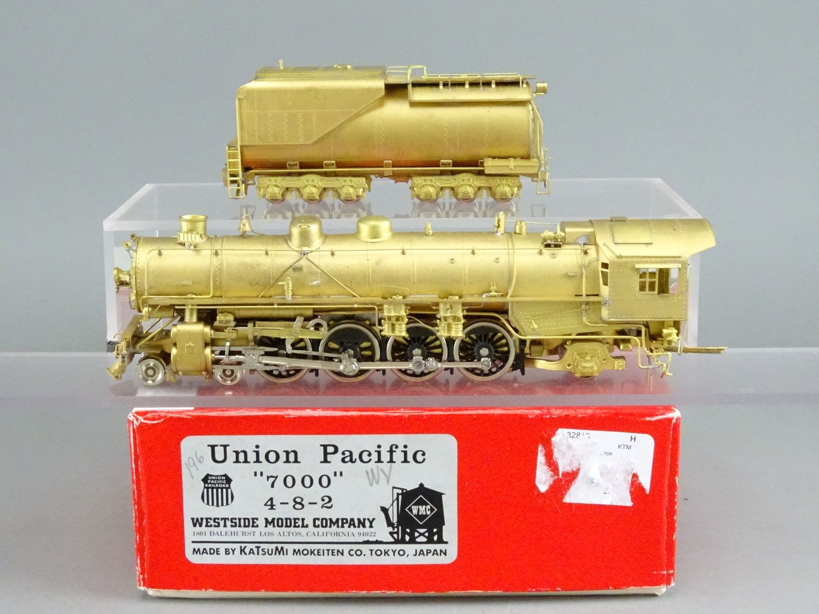 HO Brass Model - WMC UP Union Pacific 4-8-2 7000 Class - Unpainted ...