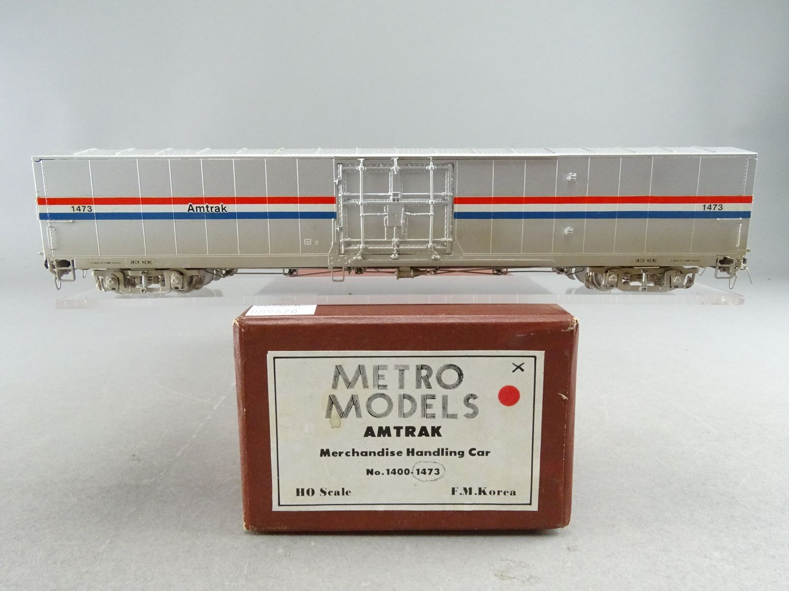 HO Brass Model - Metro Models Amtrak Merchandise Handling Car #1473 ...