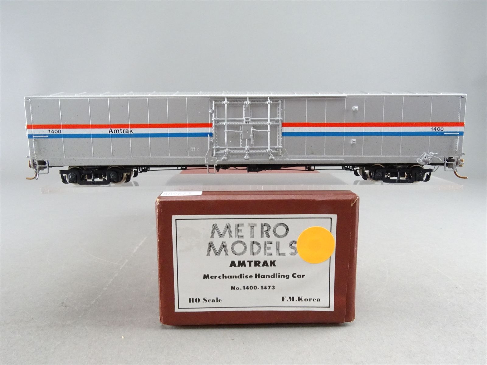 HO Brass Model - Metro Models Amtrak Merchandise Handling Car #1400 ...