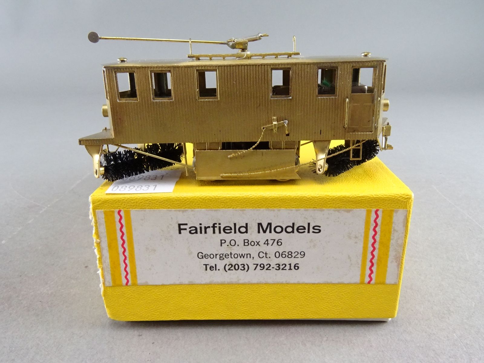 HO Brass Model - Fairfield McGuire - Cummings Street Sweeper ...