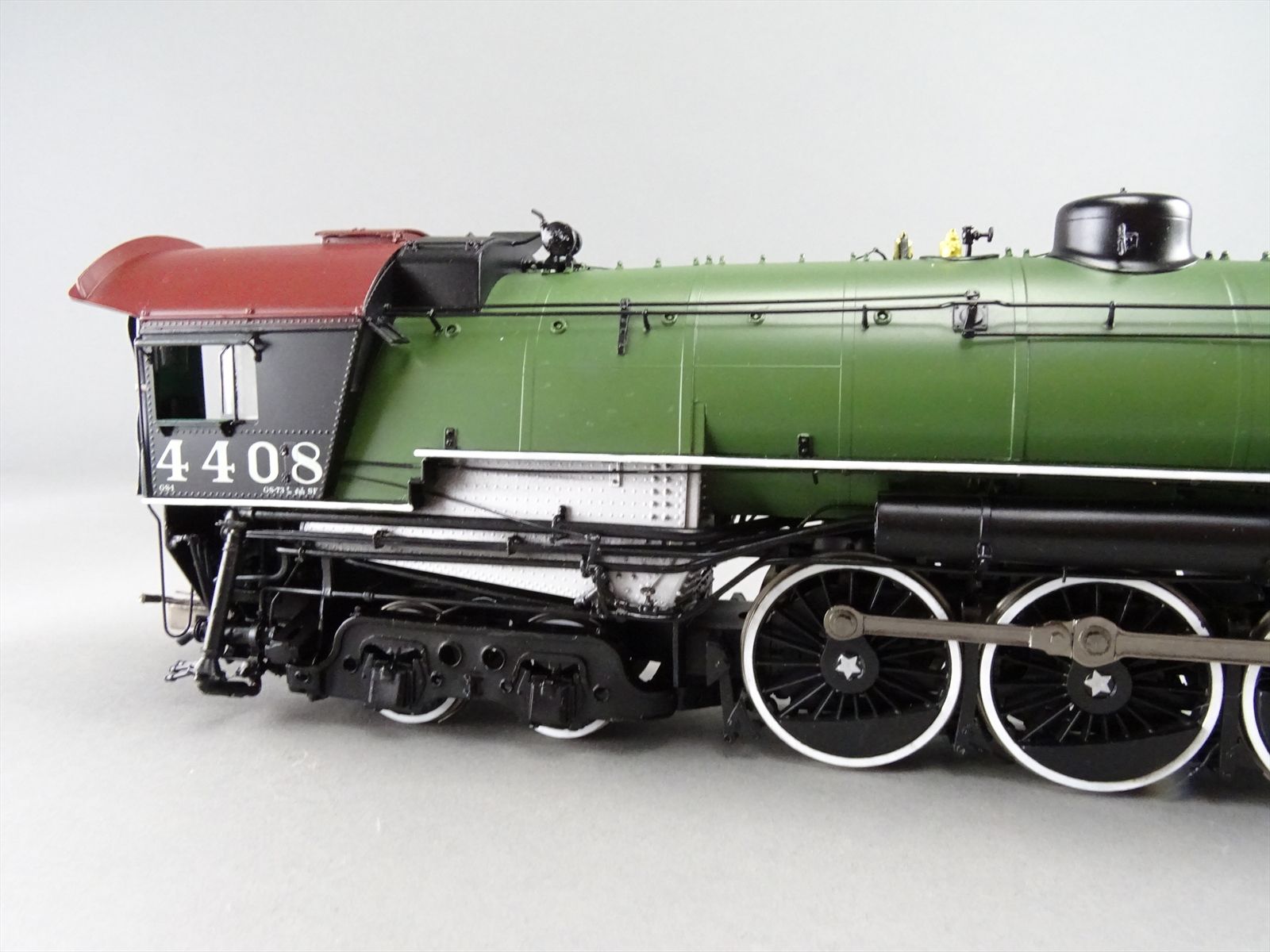 O Brass Model - Key SP Southern Pacific GS-1 4-8-4 #4408 Green Boiler ...