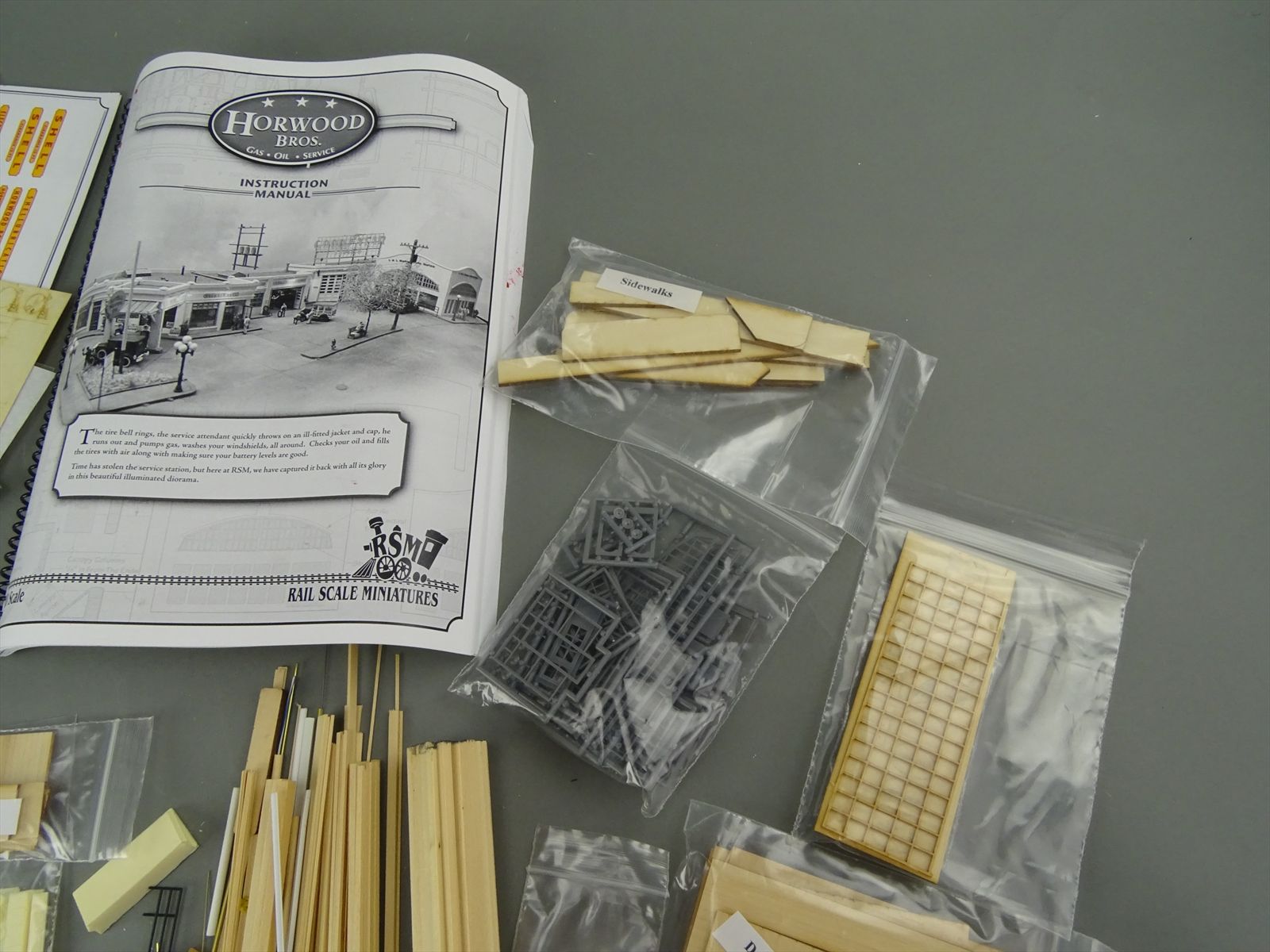 HO Craftsman Kit - RSM Rail Scale Miniatures #005 - Horwood Bros ...
