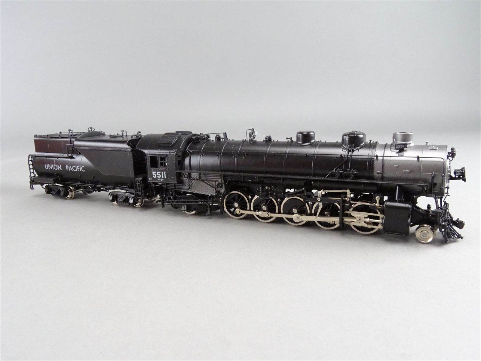 HO Brass Model - Key SKI UP Union Pacific 2-10-2 #5511 Oil Tender - F/P ...