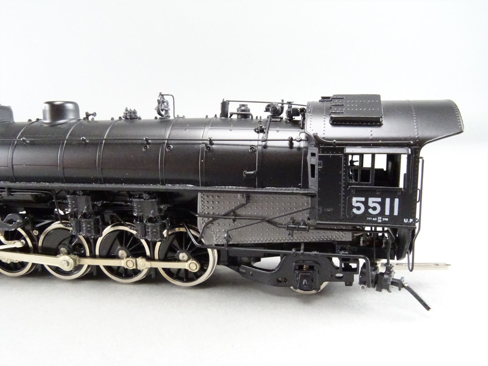 HO Brass Model - Key SKI UP Union Pacific 2-10-2 #5511 Oil Tender - F/P ...