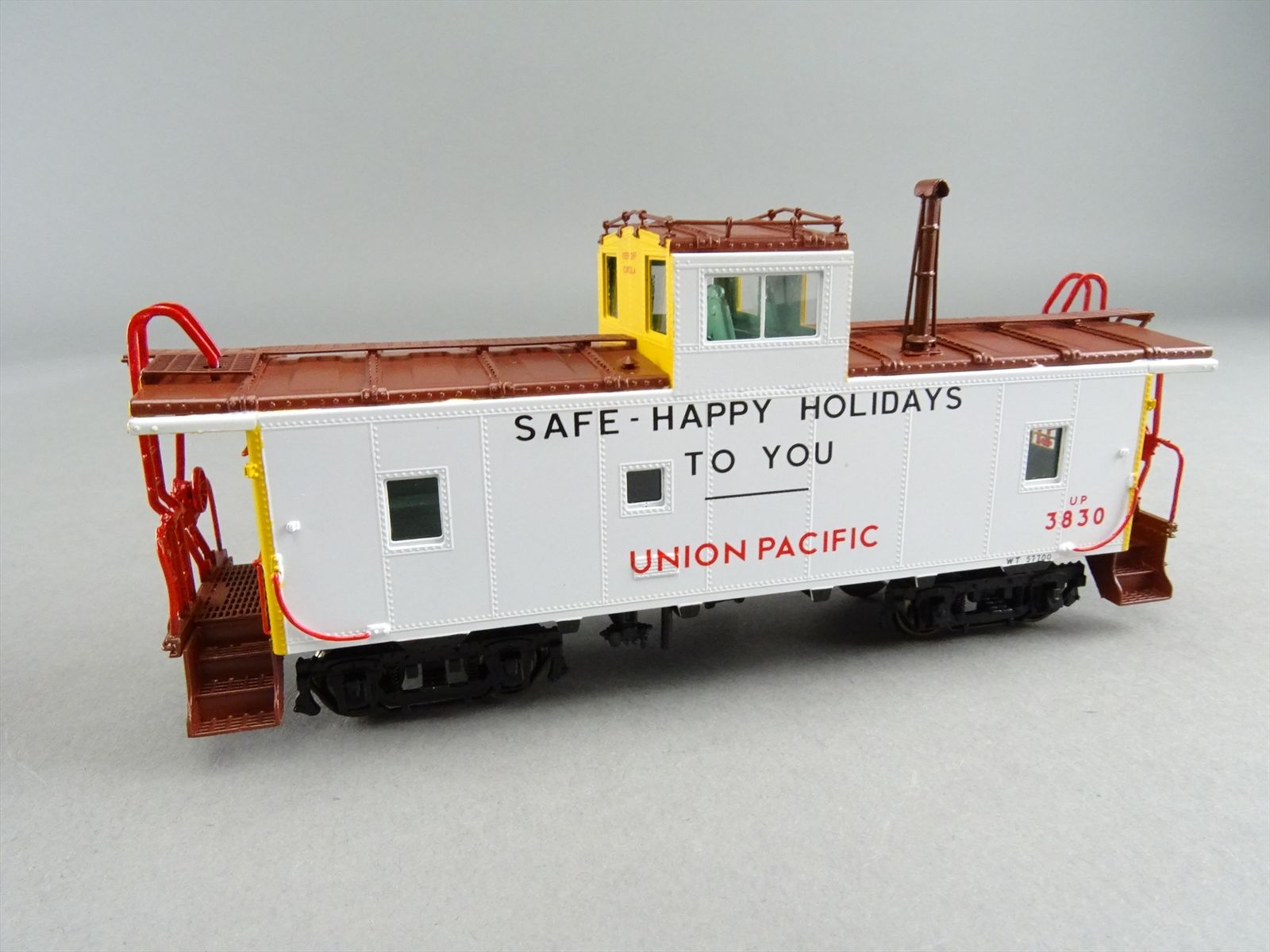 HO Brass Model - OMI 3971.4 UP Union Pacific CA-4 Caboose #3830 2 ...