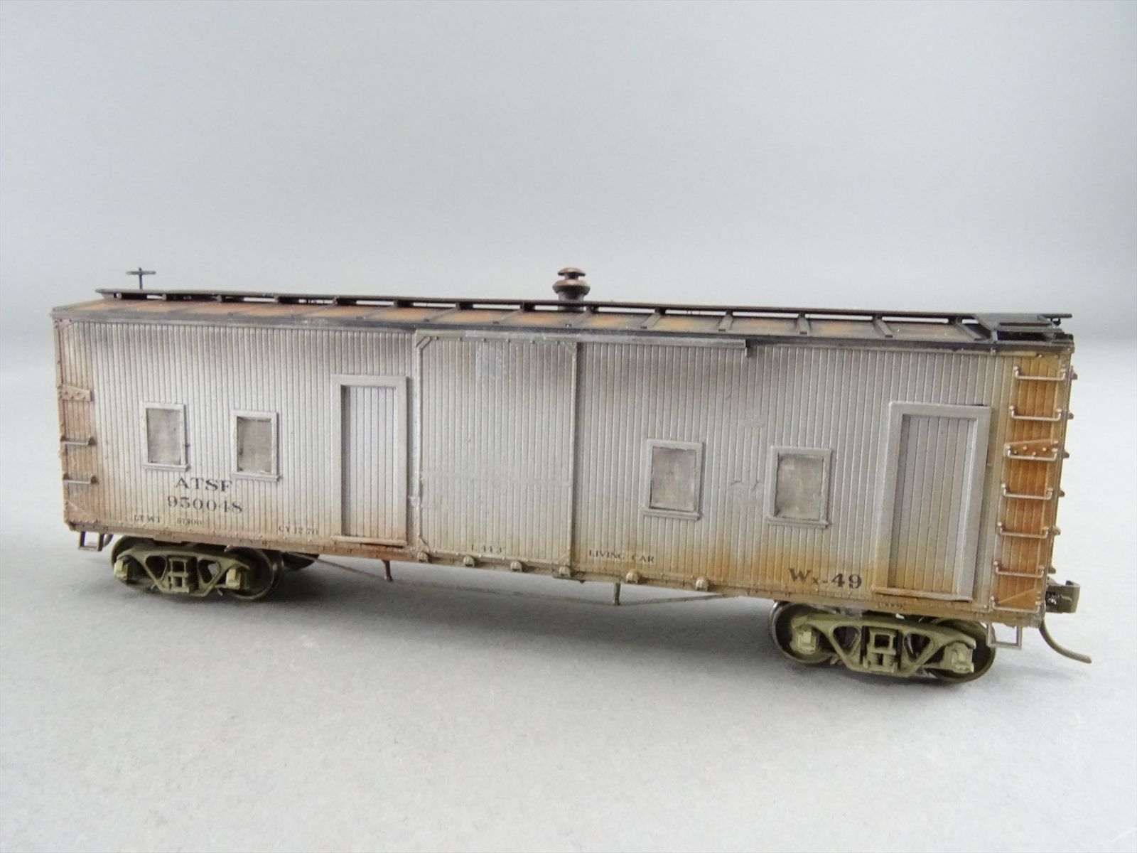 HO Plastic Model Rolling Stock - AT&SF Santa Fe Tool Car Wx-49 #950048 ...