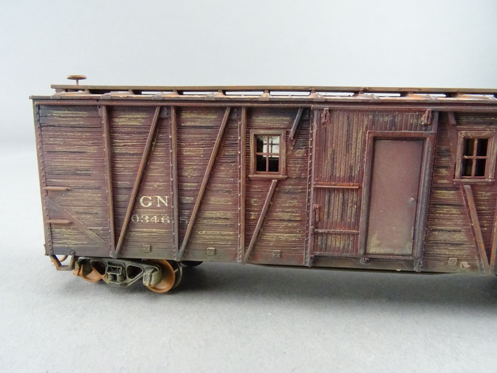 HO Plastic Model Rolling Stock - GN Great Northern Diner Car #03465 ...