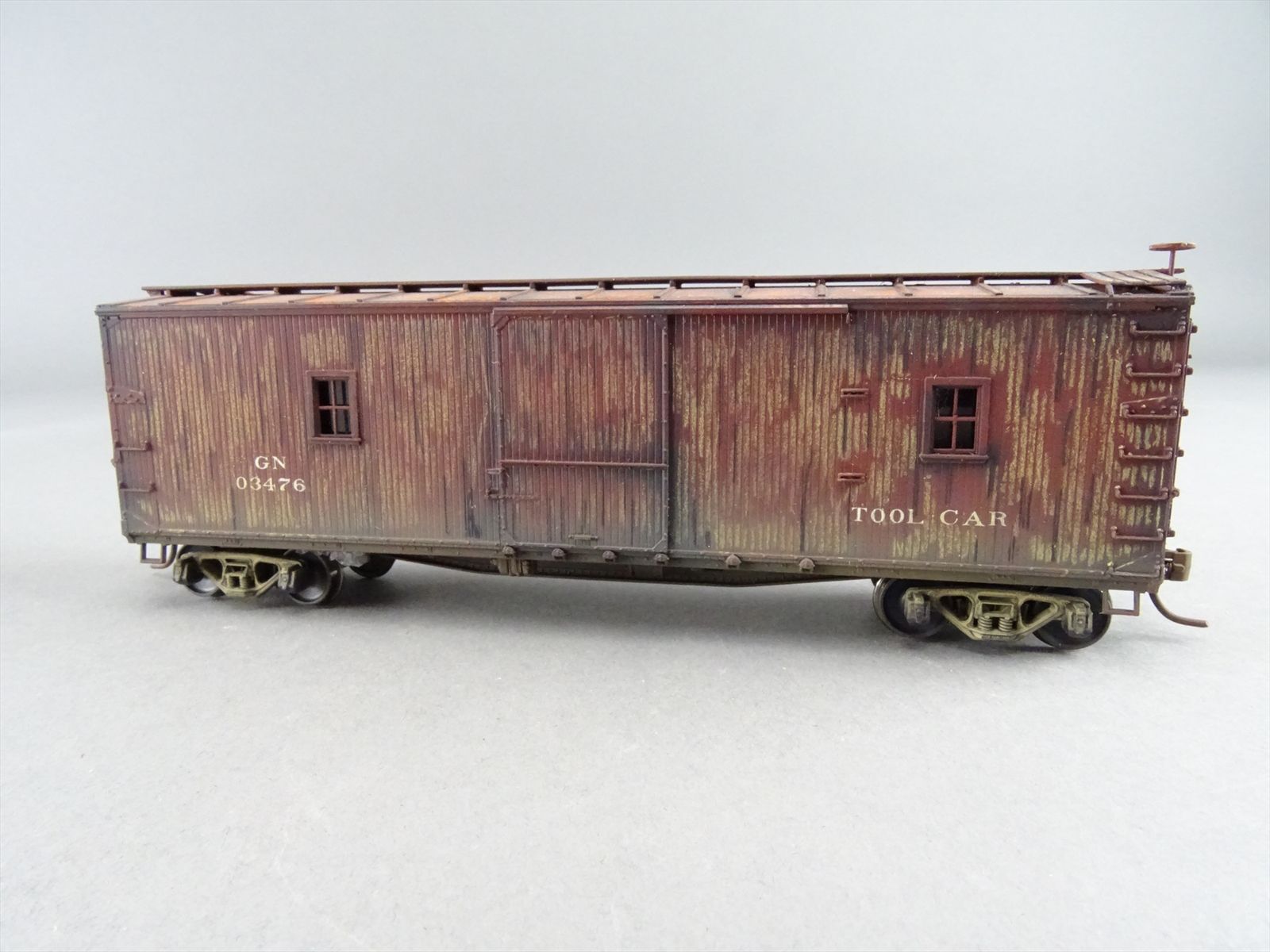 HO Plastic Model Rolling Stock - GN Great Northern Tool Car #03476 ...