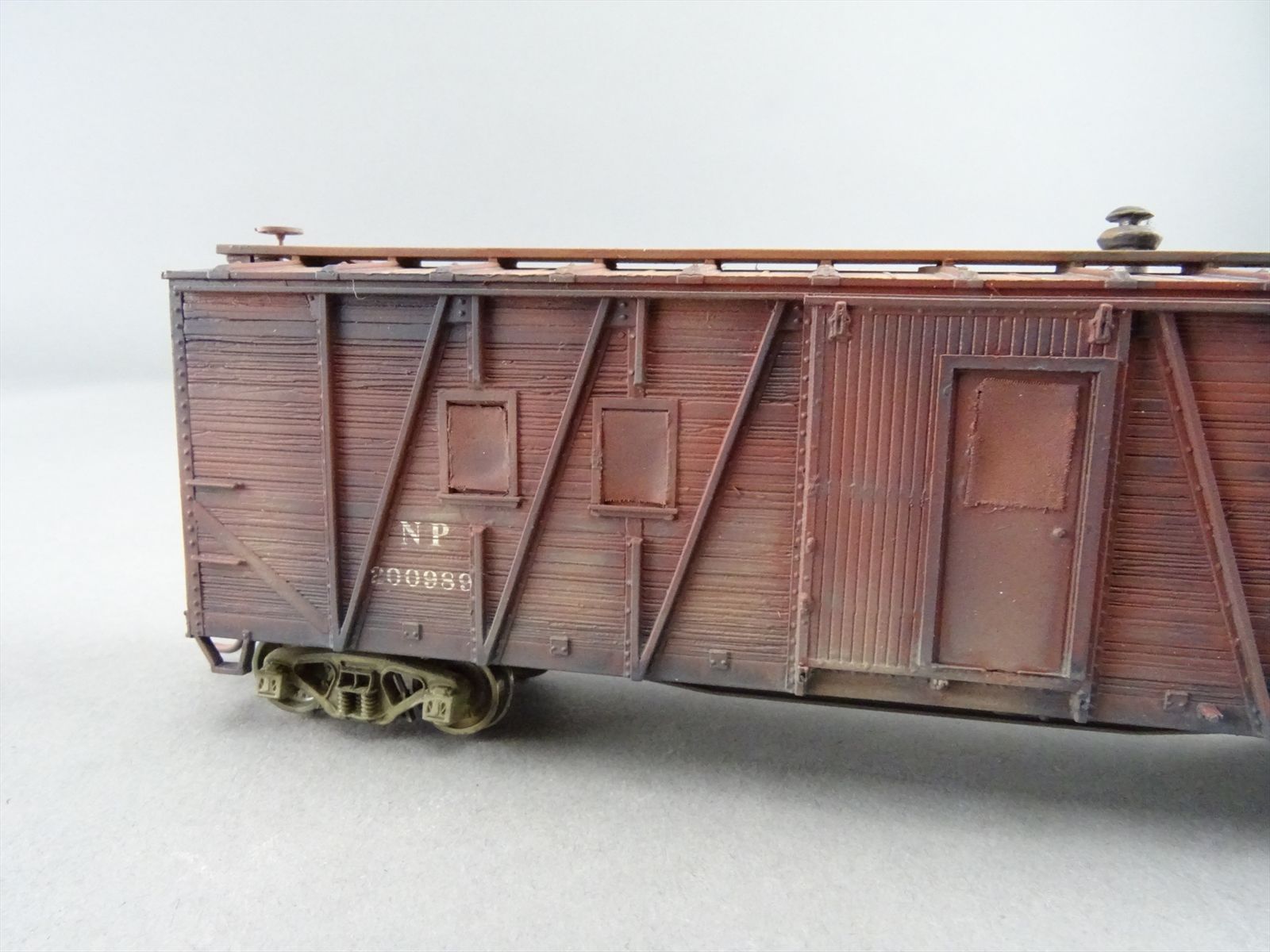 HO Plastic Model Rolling Stock - NP Northern Pacific Bunk Car #200989 ...