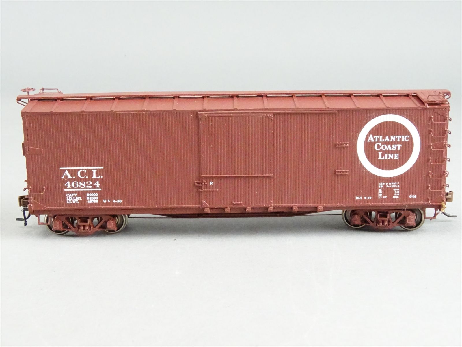 HO Built-Up Model - Southeast Scale Models from Westerfield 3802 ACL ...