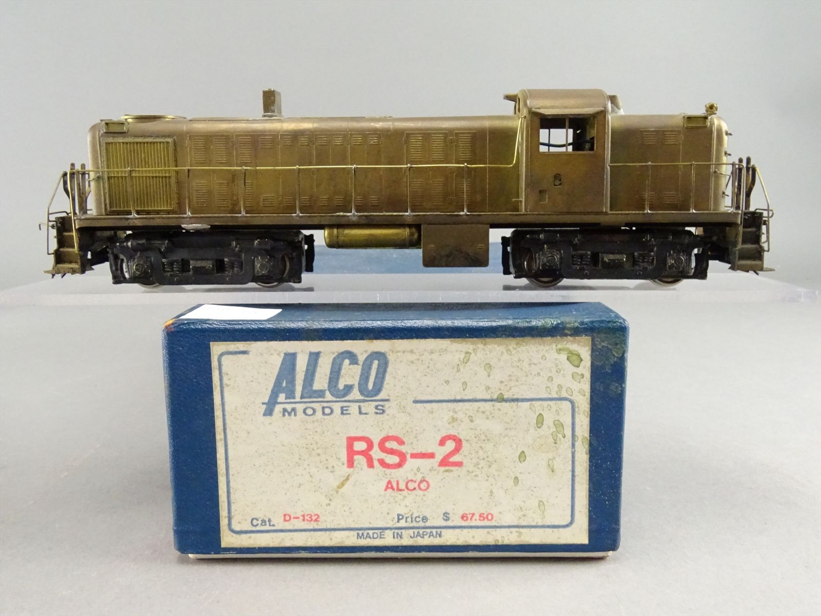 HO Brass Model - ALCO RS-2 Diesel Locomotive - Unpainted - Late 1970's ...