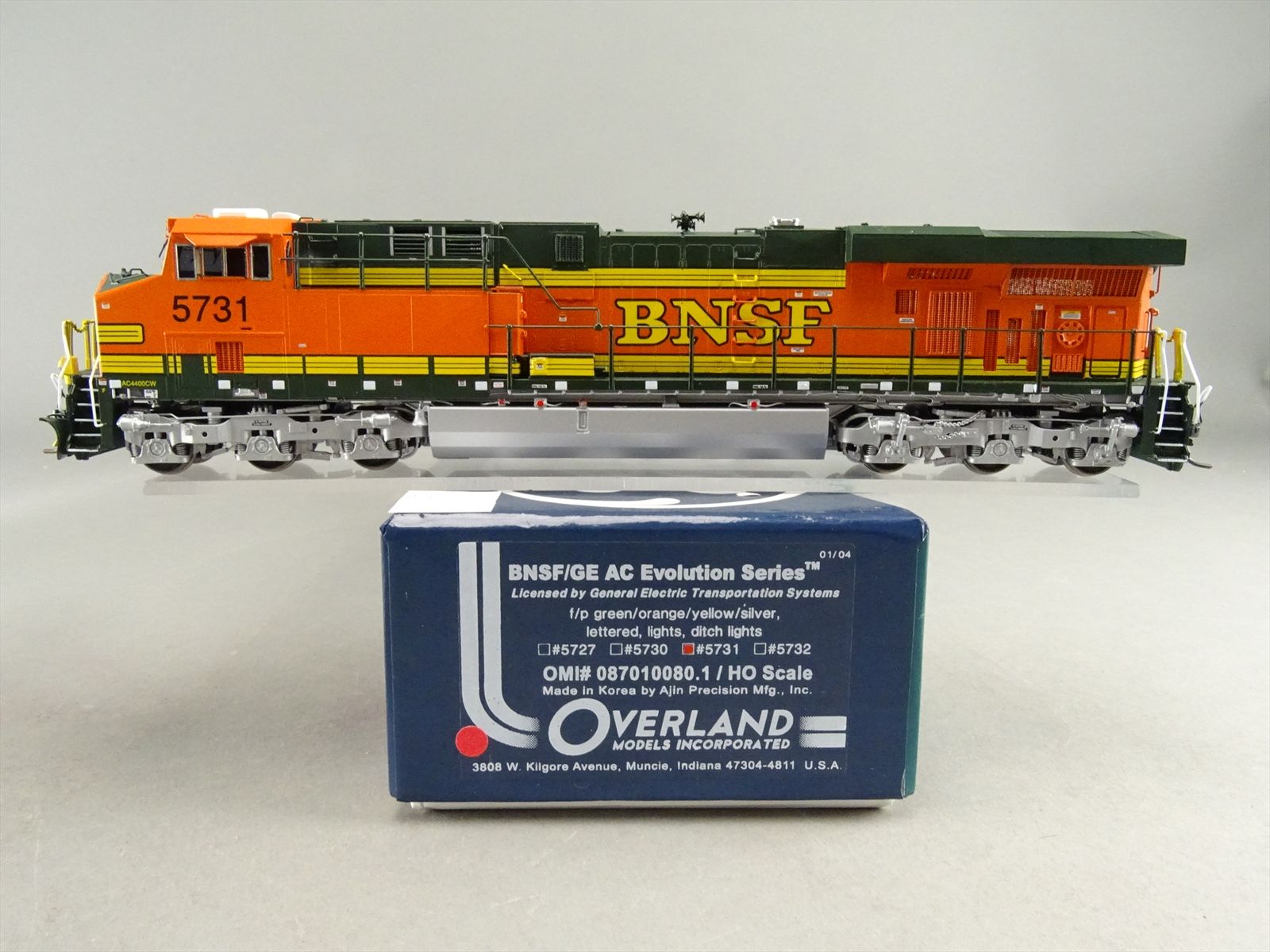 HO Brass Model - OMI 087010080.1 BNSF Burlington Northern Santa Fe ...