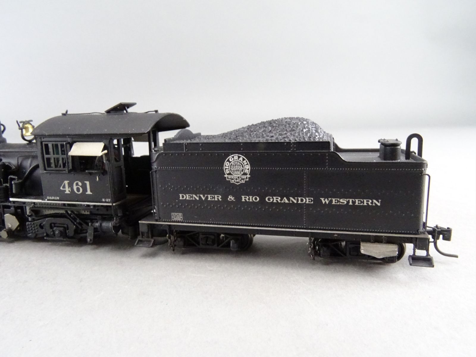 HOn3 Scale Model - Blackstone PN B310127W-S D&RGW K-27 Class 2-8-2 ...