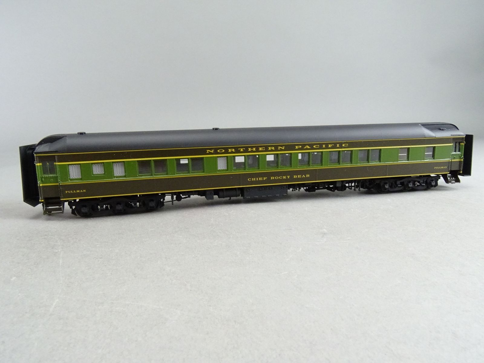 HO Brass Model - W&R NP Northern Pacific 10-1-1 Sleeper Pine Tree Chief ...