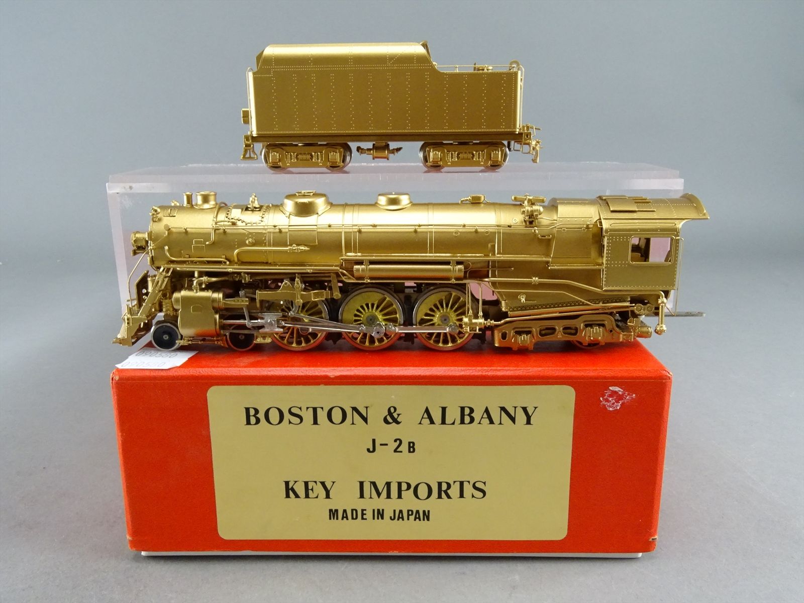 HO Brass Model - Key B&A Boston & Albany J-2B 4-6-4 - Unpainted - Mizuno