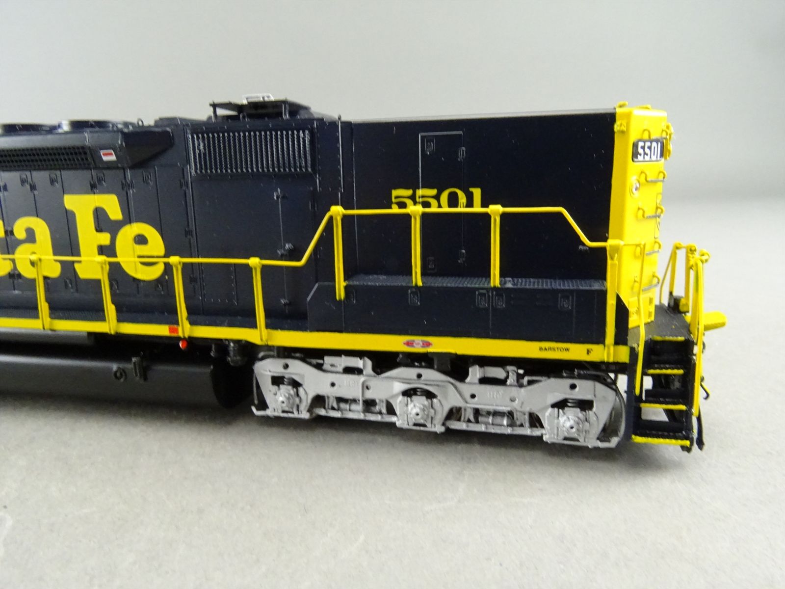 HO Brass Model - OMI 6362.1 AT&SF Santa Fe SD45B Blue / Yellow #5501 - F/P - #14 / 56 - 1999 Run ...