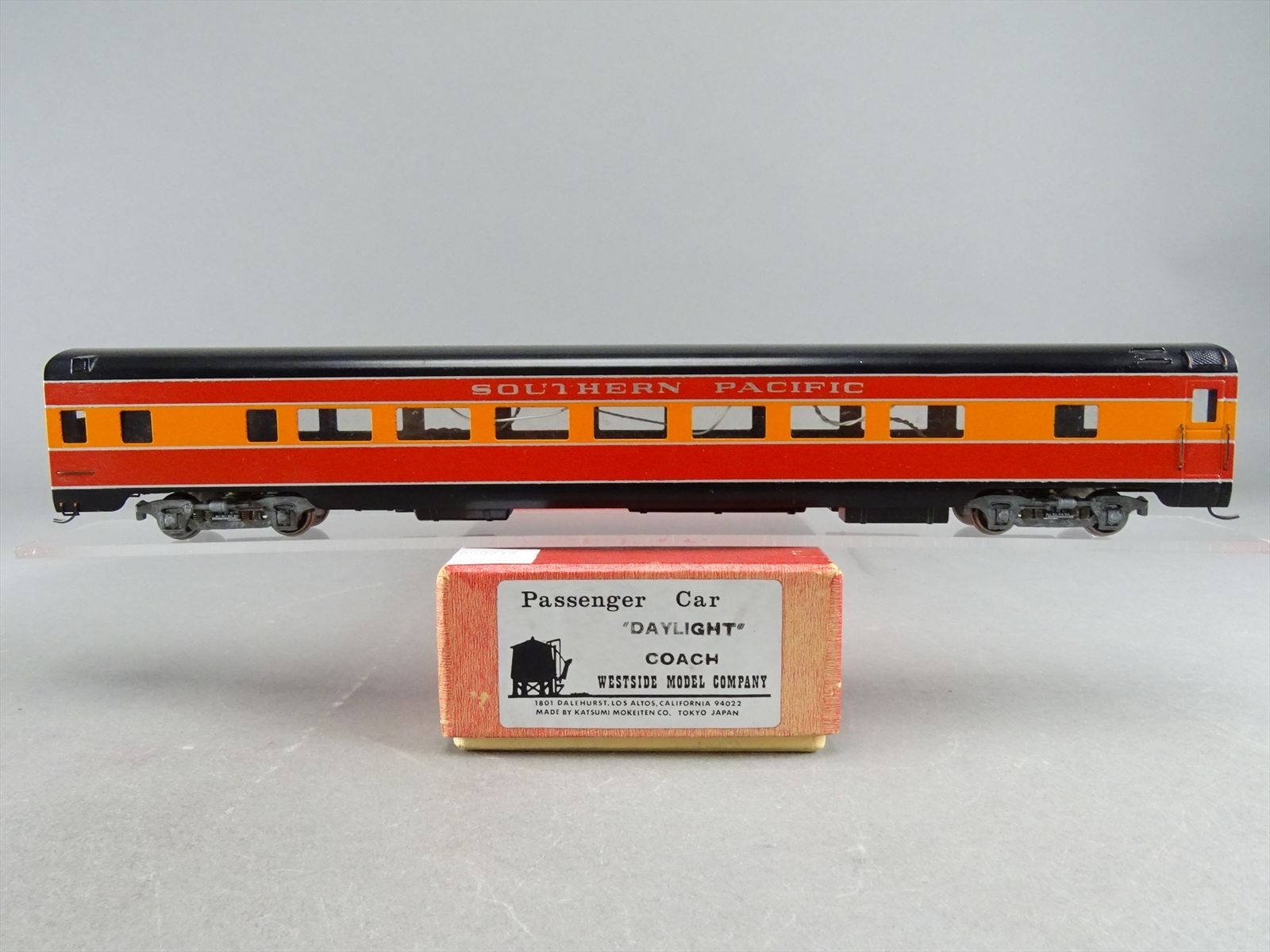 HO Brass Model Passenger Car - WMC SP Southern Pacific Coach Daylight - F/P