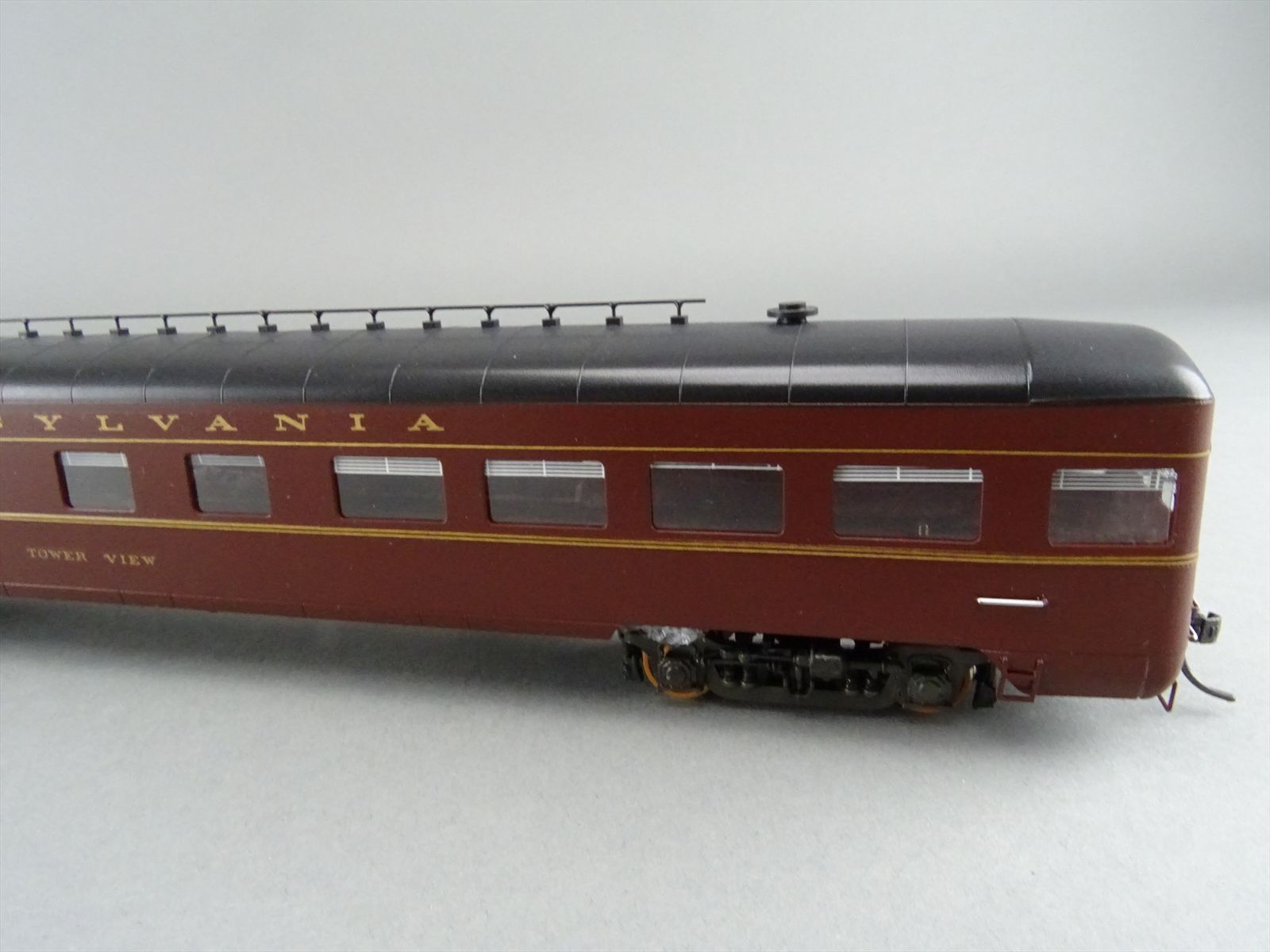 HO Brass Model - Soho 1209 2-1 Sleeper Lounge Observation Tower View ...