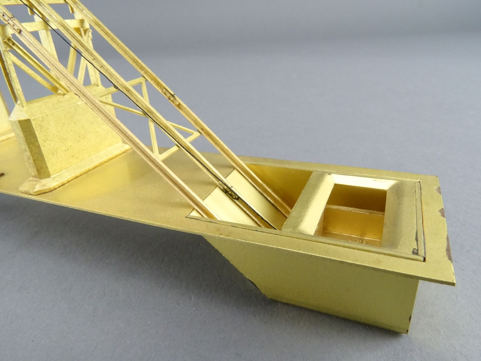 HO Scale Brass Model Structure - Overland OMI 3142 Robertson Cinder ...