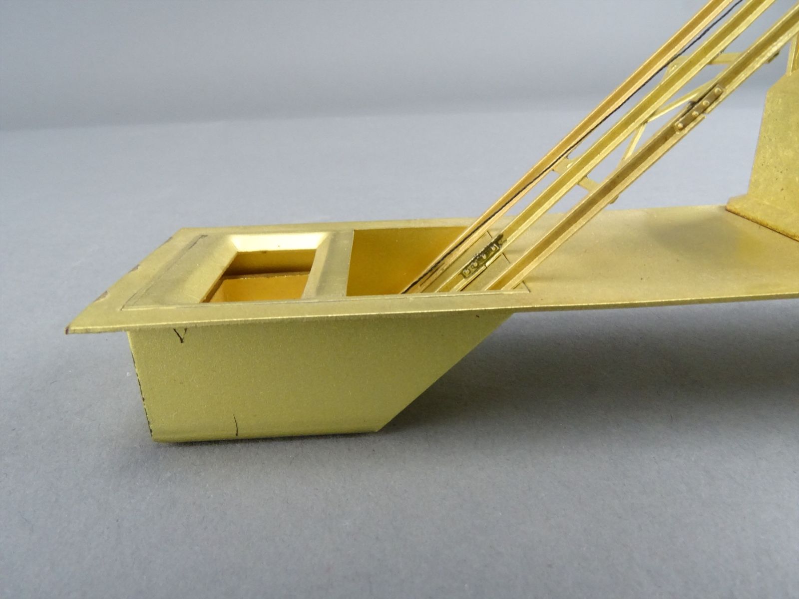 HO Scale Brass Model Structure - Overland OMI 3142 Robertson Cinder ...