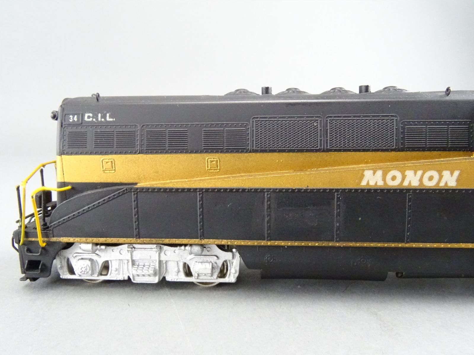 HO Brass Model - NJCB CI&L MONON BL-2 Branchline Diesel #34 - Custom ...