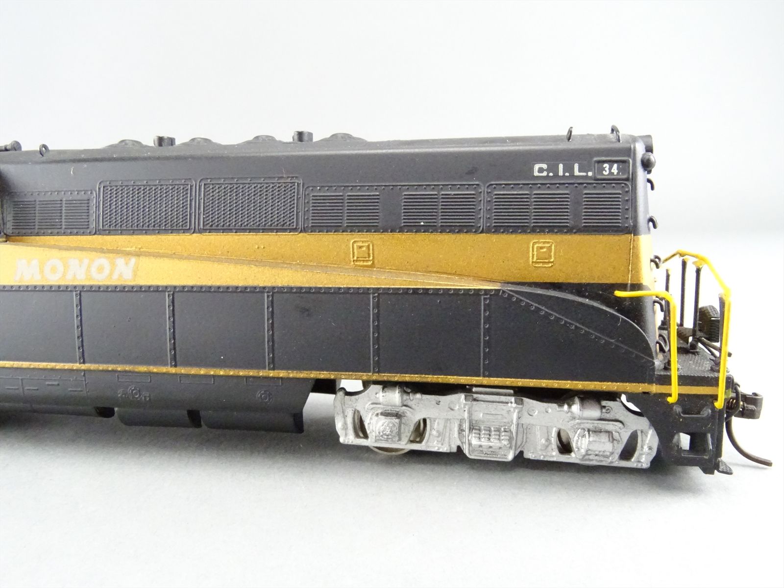 HO Brass Model - NJCB CI&L MONON BL-2 Branchline Diesel #34 - Custom ...