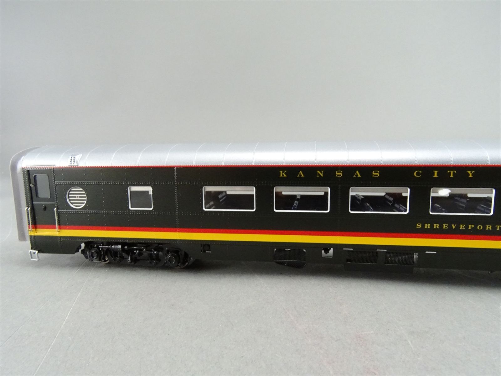 HO Brass Model - UTI 2003-1 KCS Kansas City Southern Belle Six Car Set - F/P + Interior - 2013 ...