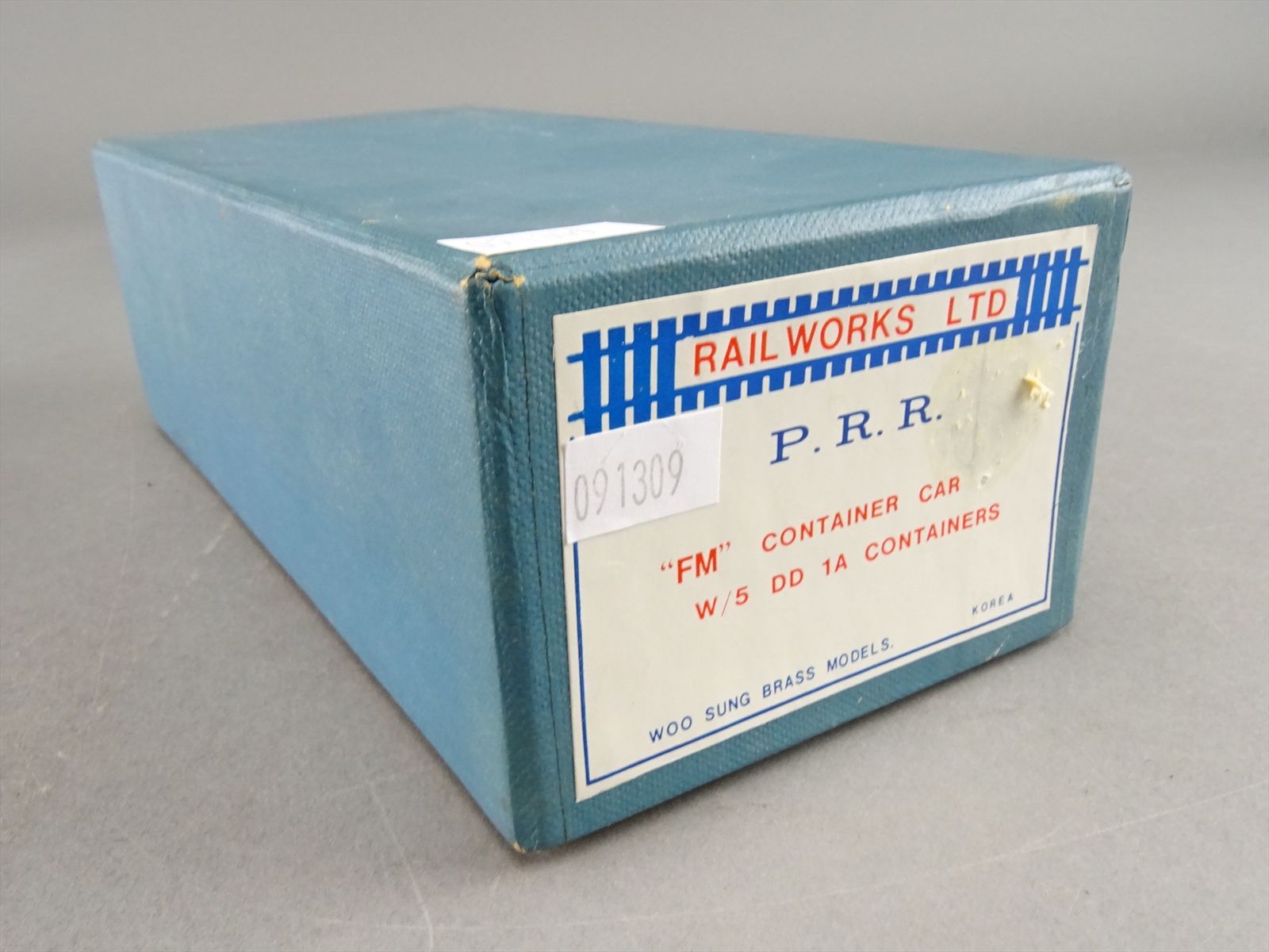 HO Brass Model - Railworks PRR Pennsylvania FM Container Car w/ 5 DD1A ...