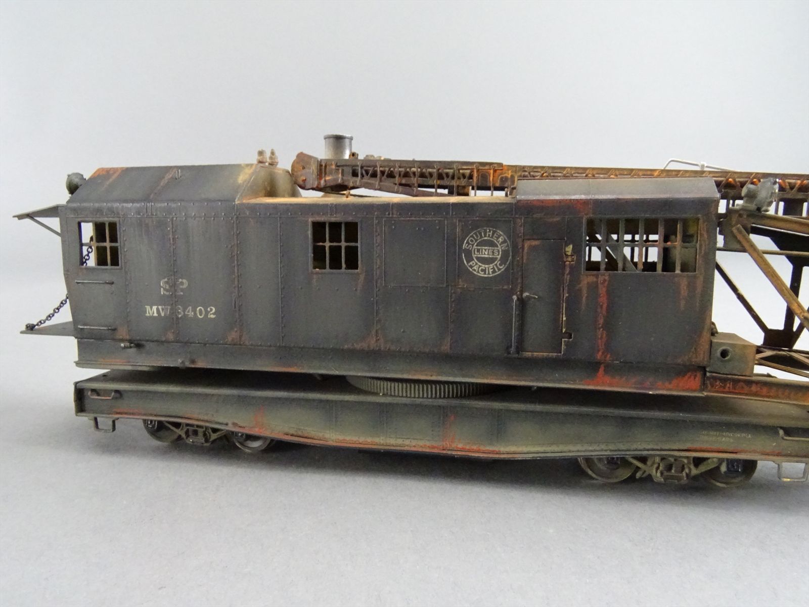 HO Brass Model - OMI 1328 UP as SP Southern Pacific Pile Driver ...